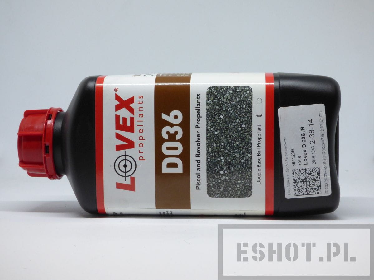 Proch bezdymny Lovex D036 (op.500g) ESHOT Sklep internetowy