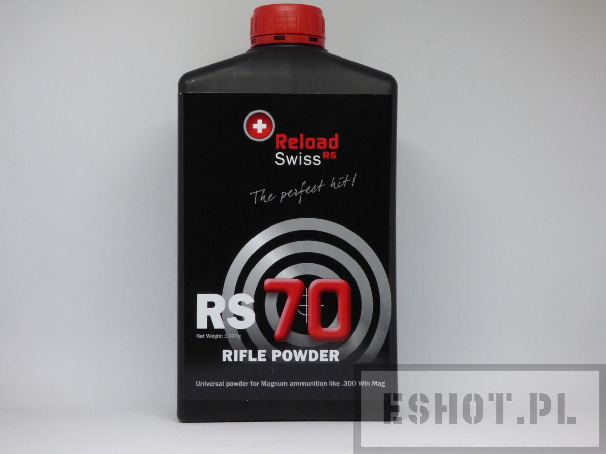 Proch bezdymny Reload Swiss RS70 (op.1kg) ESHOT Sklep internetowy